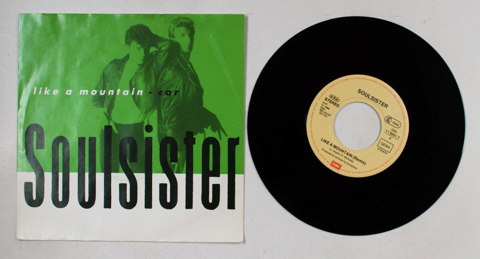 Soulsister Like A Mountain EU 7inch Vinyl Single 1989 | eBay.de