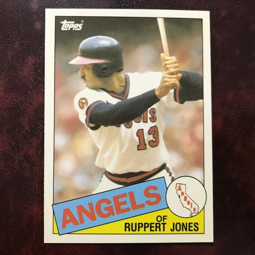 1985 Topps TIFFANY Traded Set RUPPERT JONES #65 ANGELS ** MINT ** HIGH ...