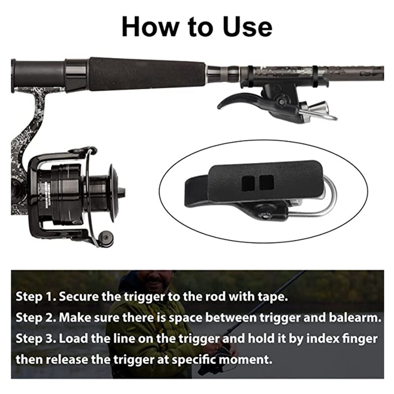 Sea Fishing Casting Trigger, Fishing Trigger Assist, Fixed Spool Assist ...