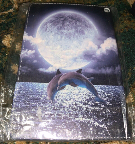 kindle fire HD10plus case cover dolphin and moon | eBay