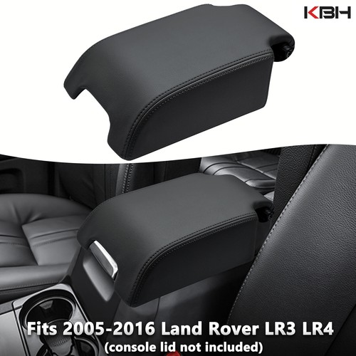 Fits 2005-2016 Land Rover LR3 LR4 Center Console Lid Armrest Leather ...