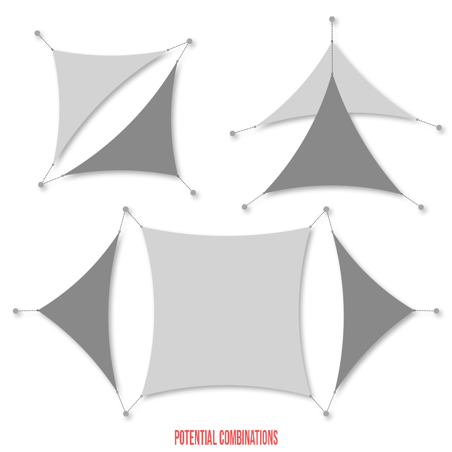 Outdoor Triangle Sun Shade Sail Canopy Shelter Mesh Cover Garden Pool ...