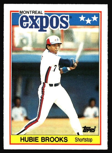1988 Topps UK Minis Hubie Brooks #8 Montreal Expos | eBay