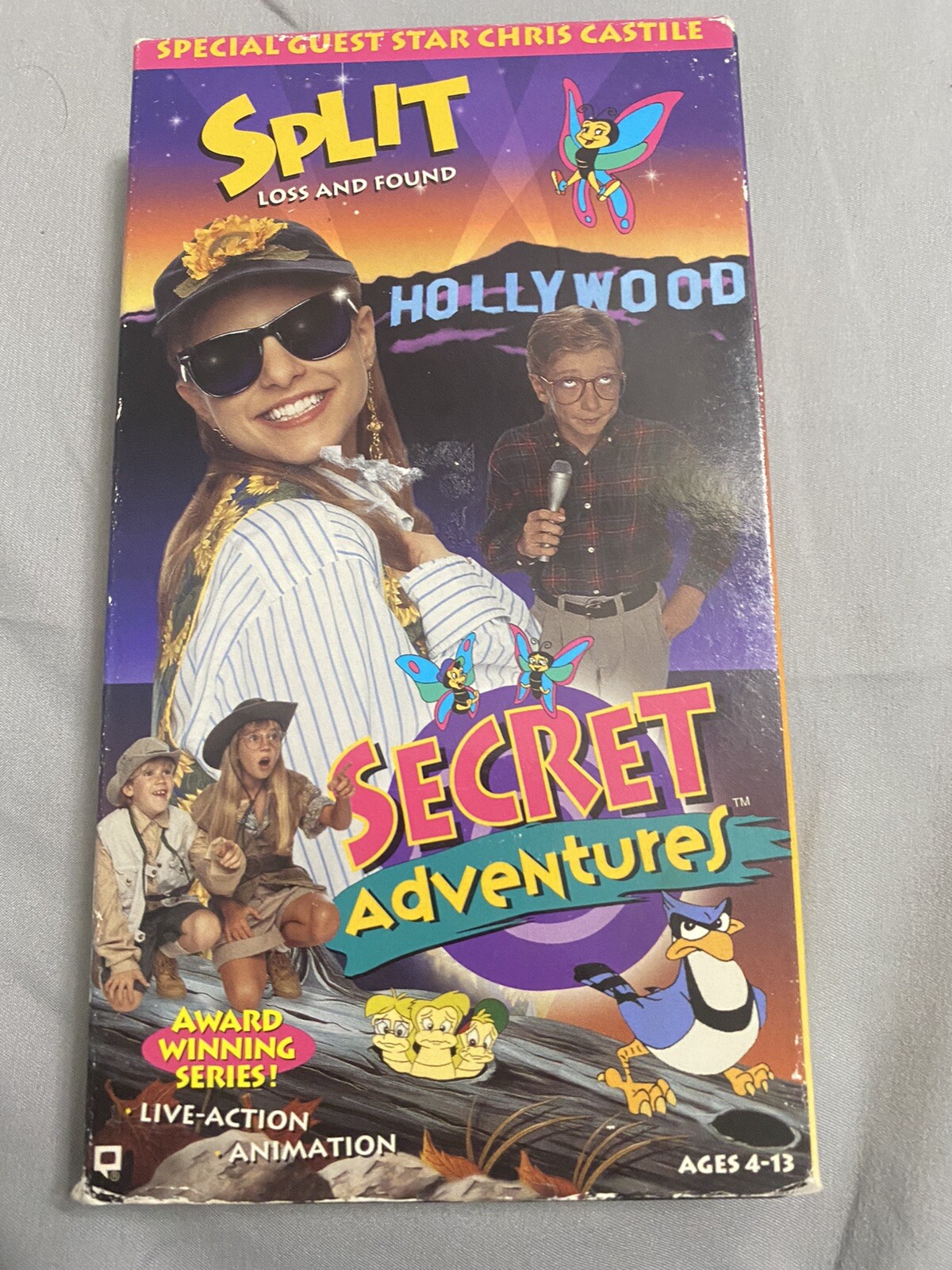 Secret Adventures Split Loss & Found Ep 7 VHS OOP 90s Kids Video Chris ...