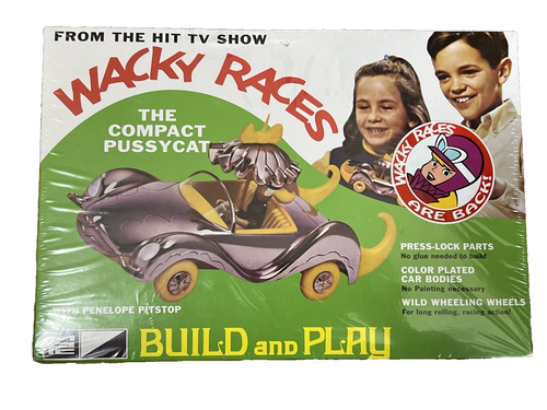 NEW Wacky Races The Compact Pussycat Build & Play Set Kit | eBay