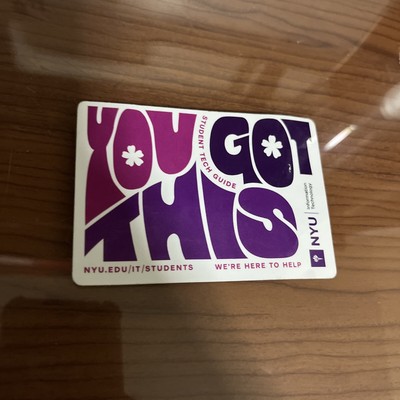 NYU Information Technology 3x4 Sticker | eBay