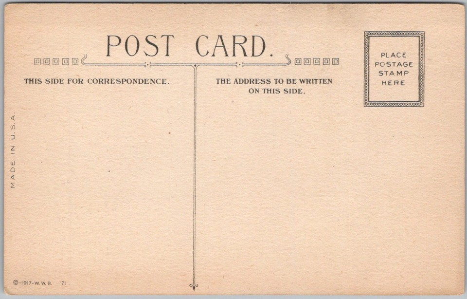 Postcard World War 1; Mother, It's Not For Me To Bid You; Artist Jack ...