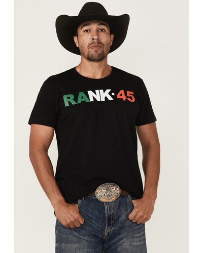 Rank 45 Men's 45& Rosarito Mexico Logo Short Sleeve Graphic T-Shirt ...