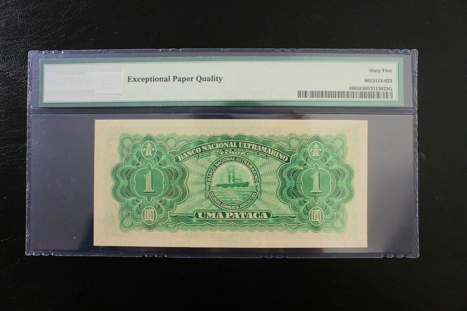 TIMOR 1 Pataca 16.11.1945 PMG65EPQ P.16 Gem Uncirculated RARE | eBay