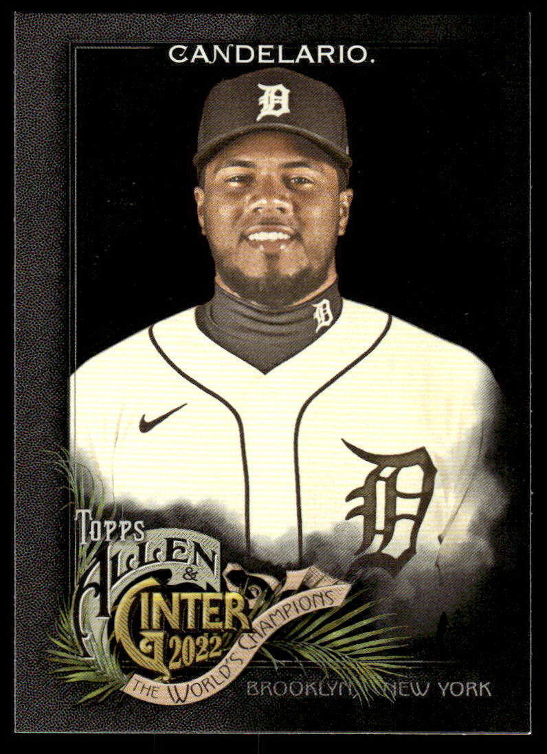 2022 Topps Allen & Ginter X Jeimer Candelario #311 Short Print SP ...