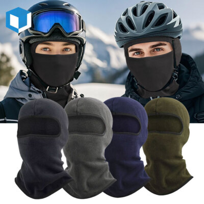 Winter Balaclava Ski Full Face Mask Windproof Fleece Neck Warm for Cold ...