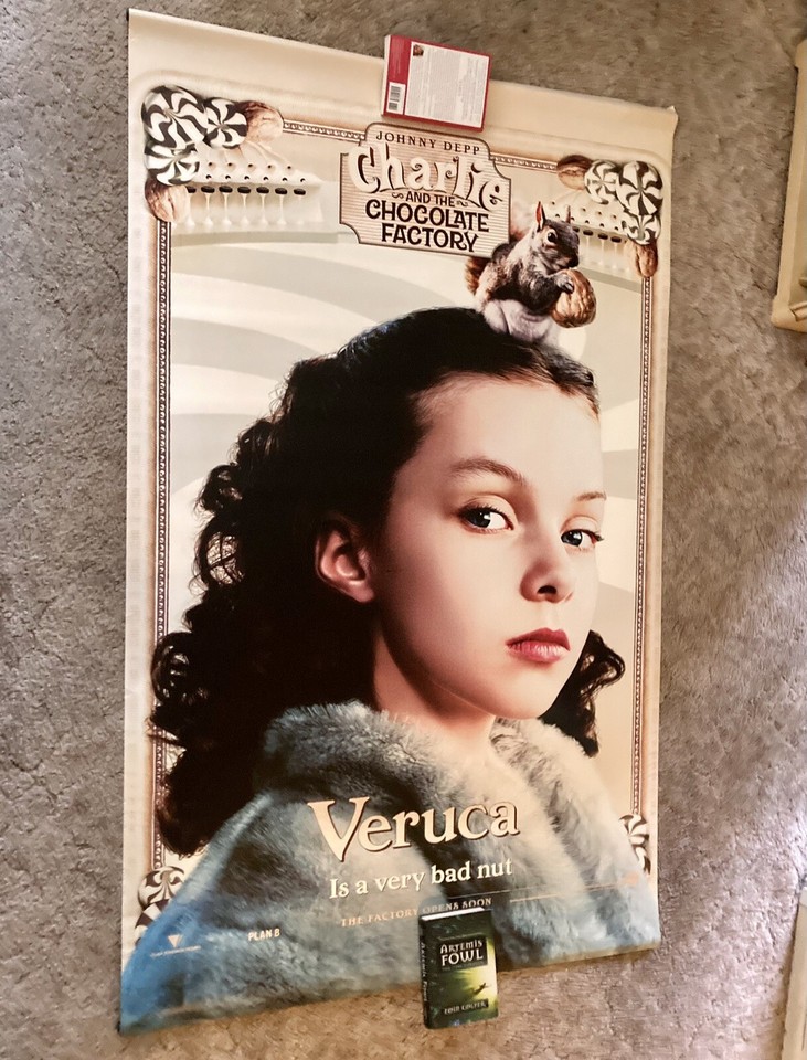 Charlie and The Chocolate Factory Veruca Salt Bad Nut Poster 72x44 ...