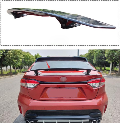 2020 For Toyota Corolla Aircraft model tail Trunk Spoiler Wing Lip Trim ...