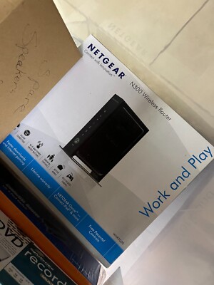 Netgear N300 300 Mbps 4-Port 10/100 Wireless N Router (WNR2000 ...