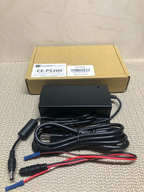 Clinton Electronics Ce-ps200 24v DC 5 Amp PVM Power Supply for sale ...