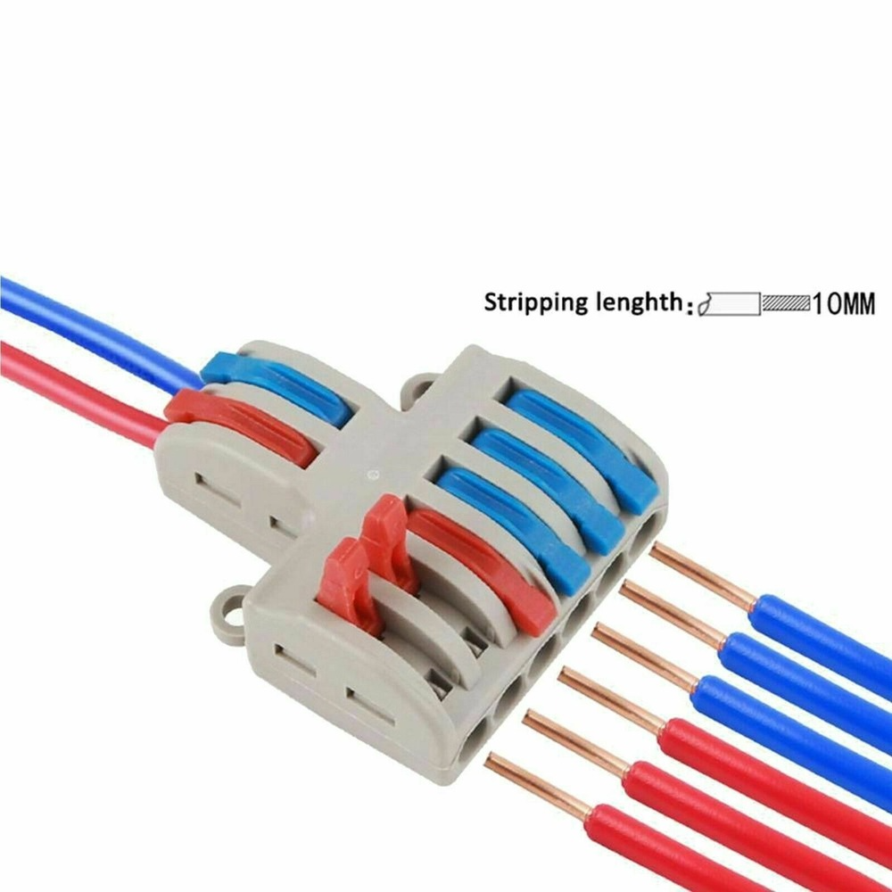 Electrical Wire Cable Connectors Compact Series Reusable 2/3 In 2/3/4/6 ...