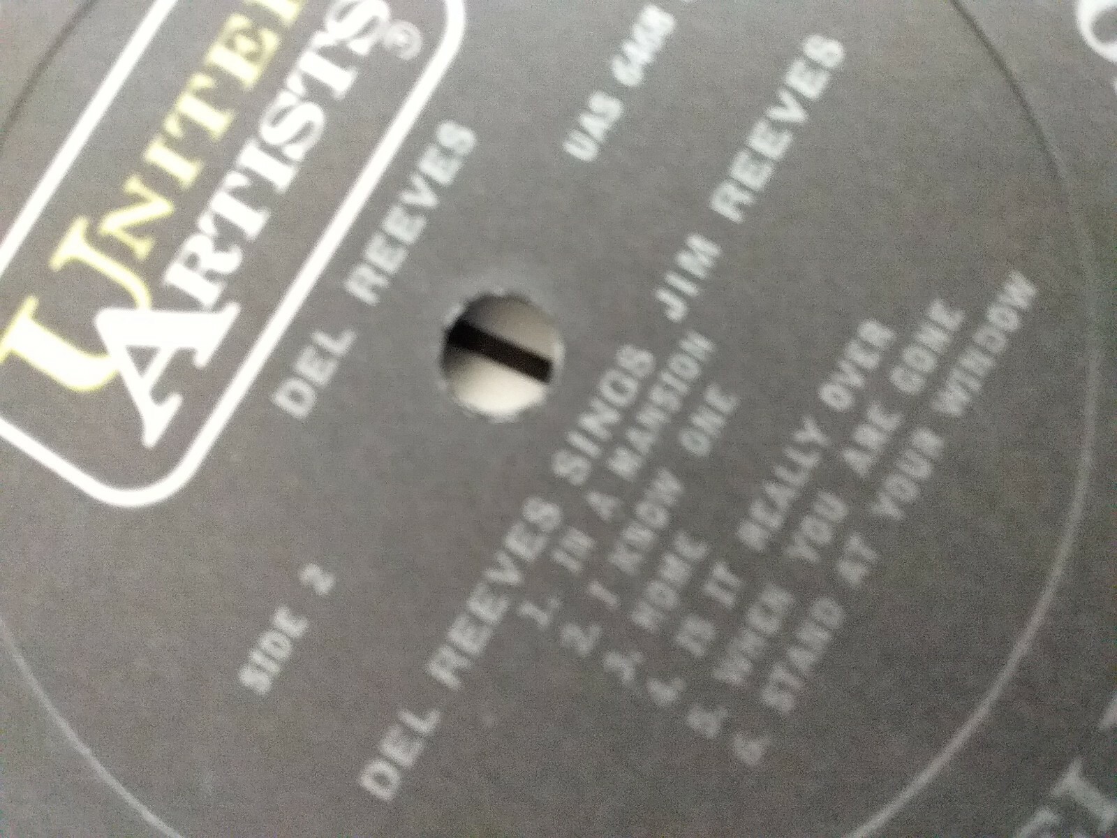 Del Reeves - Del Reeves Sings Jim Reeves - UAS 6468 | eBay