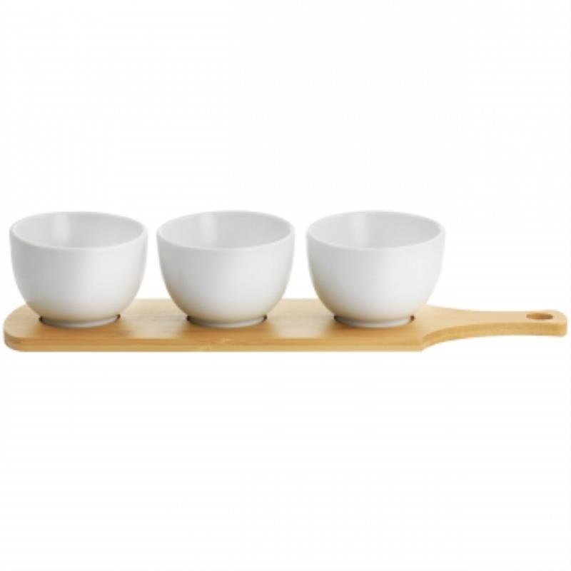 Gibson Elite Gracious Dining 4 Piece Fine Ceramic Tidbit Bowl Set With ...
