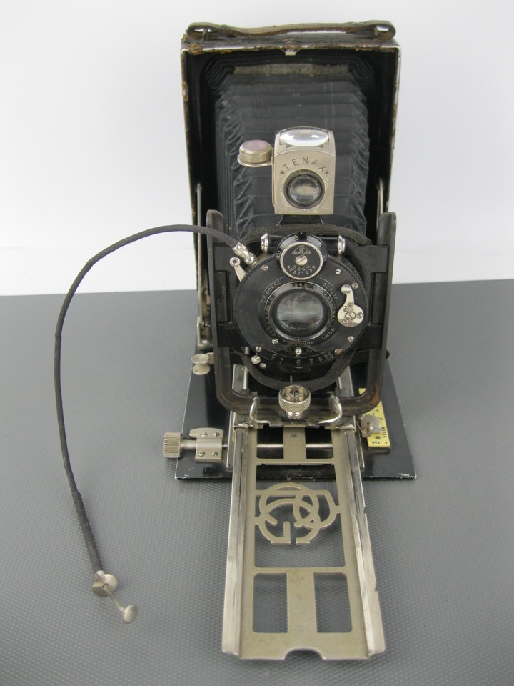Folding Camera C.P. Goerz Berlin Lens Tenastigmat F=130mm 1:6.8 Jochim ...