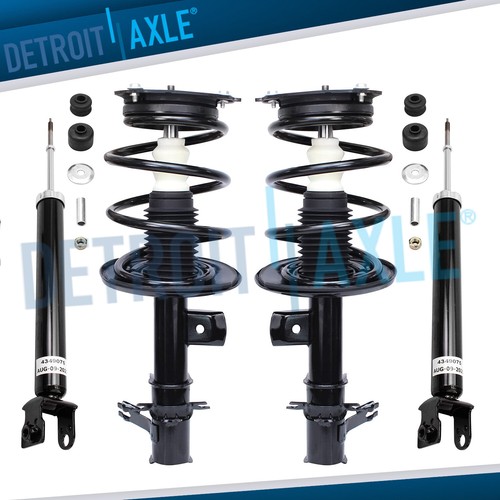 Front Struts w/ Coil Spring Rear Shock Absorbers for 2007 - 2013 Nissan ...