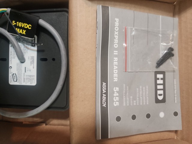 HID Global Proxpro II Proximity Reader Gray No Keypad Pigtail ...