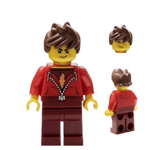MOC Lego Minifig Figurine: Ninjago Kai (Old Casual) Fast Shipping ...