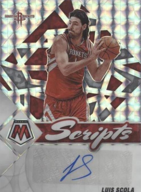 2021-22 Panini Mosaic - Scripts Luis Scola #SC-LSC (AU) for sale online ...