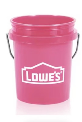 5 Lowe’s 0.42-qt Pink Mini Buckets with lids | eBay