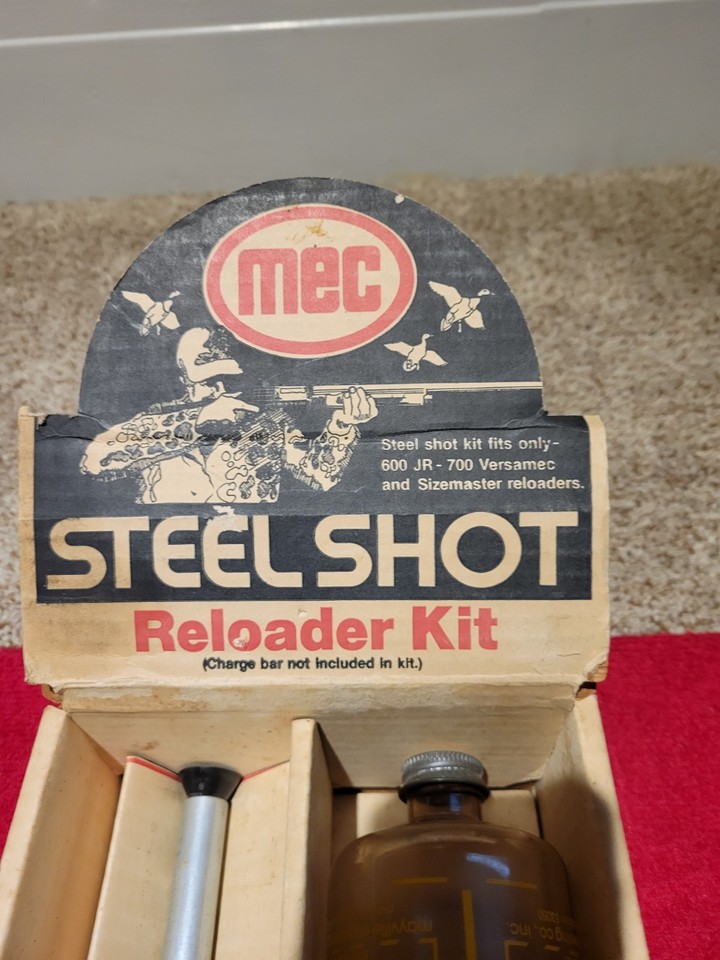 Mec Steel & Large Size Lead Shot Reloader Kit # 8433 Single Stage ~New ...