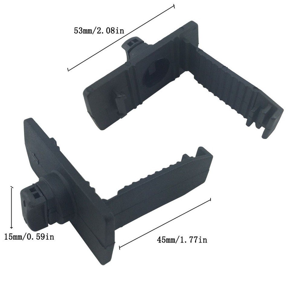 2 Car Holder Retainer Floor Mat Anti-Slip Retention Clips for Honda ...