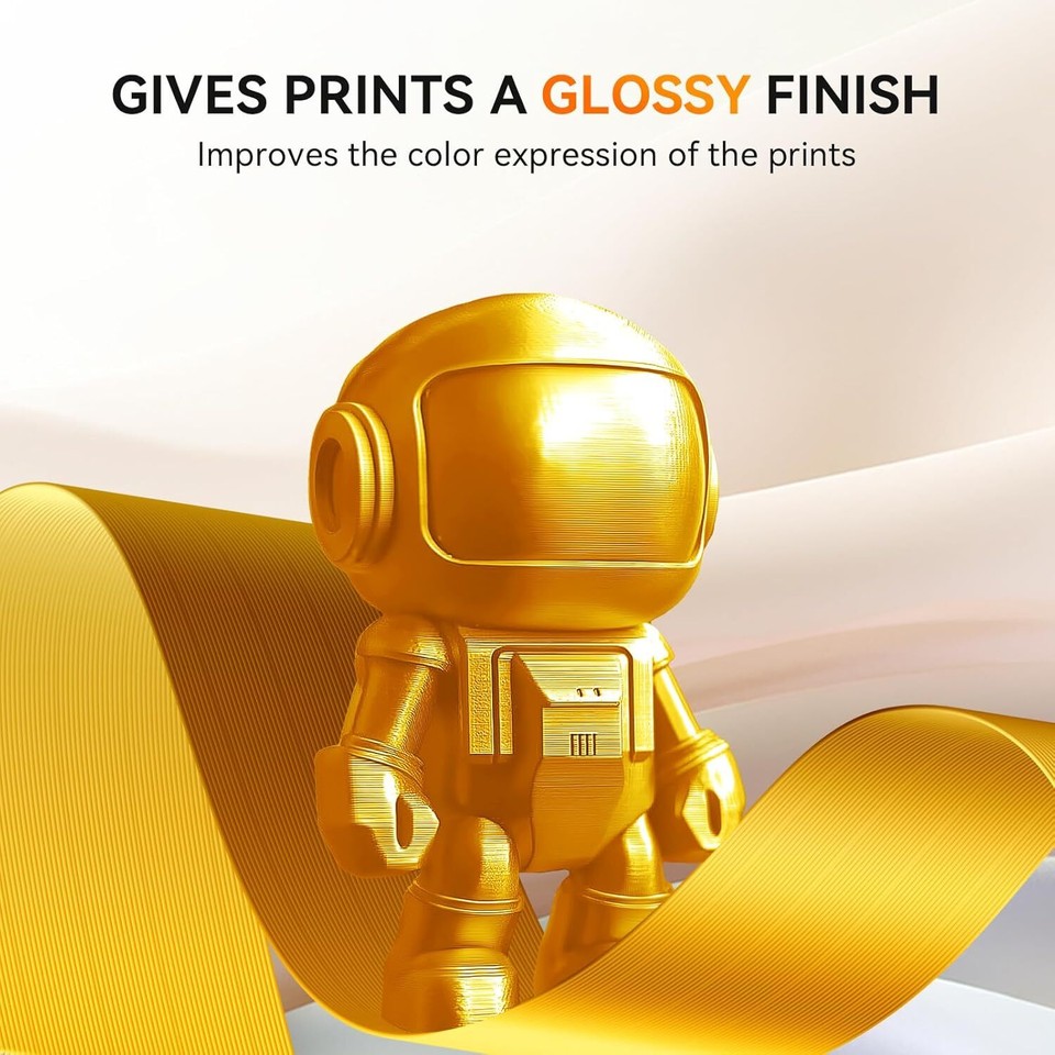 TECBEARS 6KG PLA+ SILK 3D Printer Filament Shiny PLA 3D Printer ...