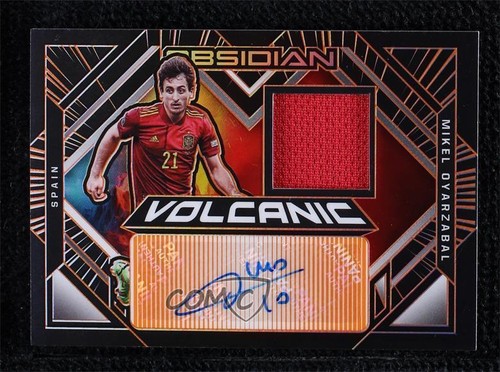 2021-22 Panini Obsidian - Volcanic Material Signatures Electric Etch ...