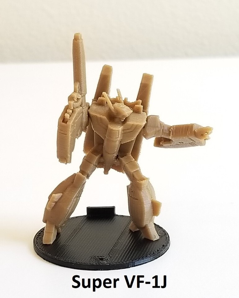 3D Printed Robotech RPG Tactics Super Valkyrie Veritech Macross | eBay