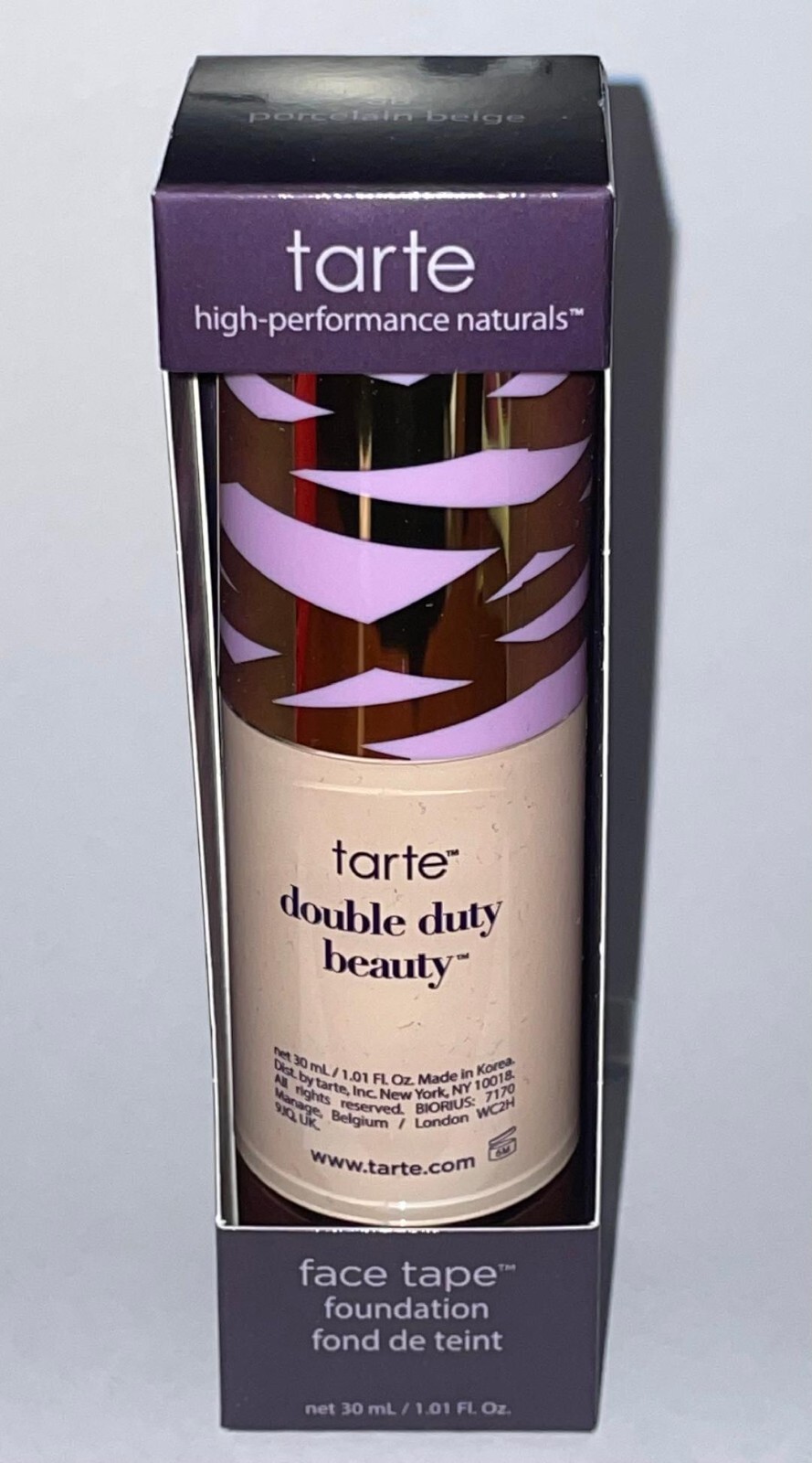 TARTE face tape foundation, 8B Porcelain Beige, NIB | eBay