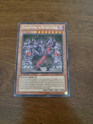 Yugioh! Archfiend Emperor, the First Lord of Horror - JOTL-EN031 - Rare ...