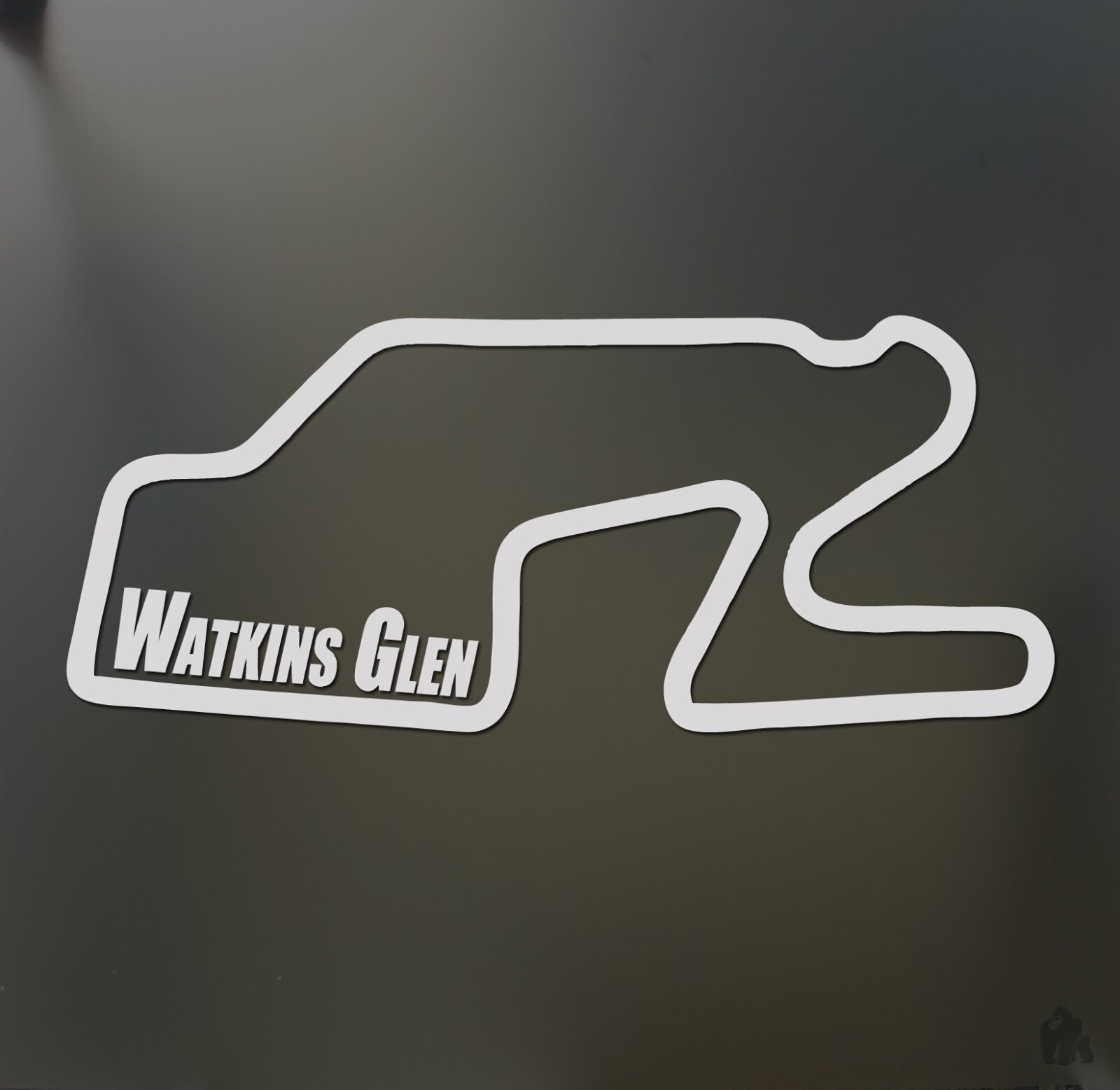 Watkins Glen sticker JDM BMW champcar AER WRL race car track window ...