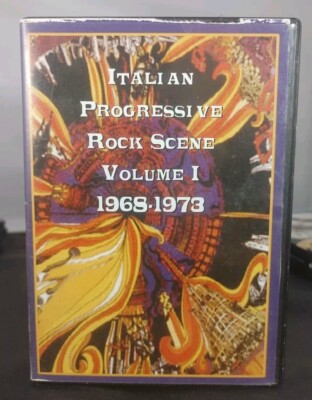Italian Progressive Rock Scene Volume 1 OOP Documentary 1968-1973 Prog ...
