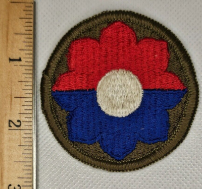 Us Army 9th Infantry Division Patch Ebay
