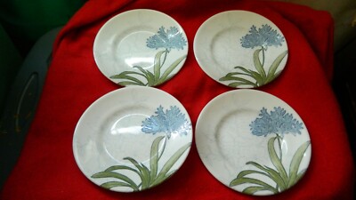 CORELLE FREESIA PATTERN BREAD /DESSERT PLATES 6&1/8 INCH x 4 NEW FREE ...