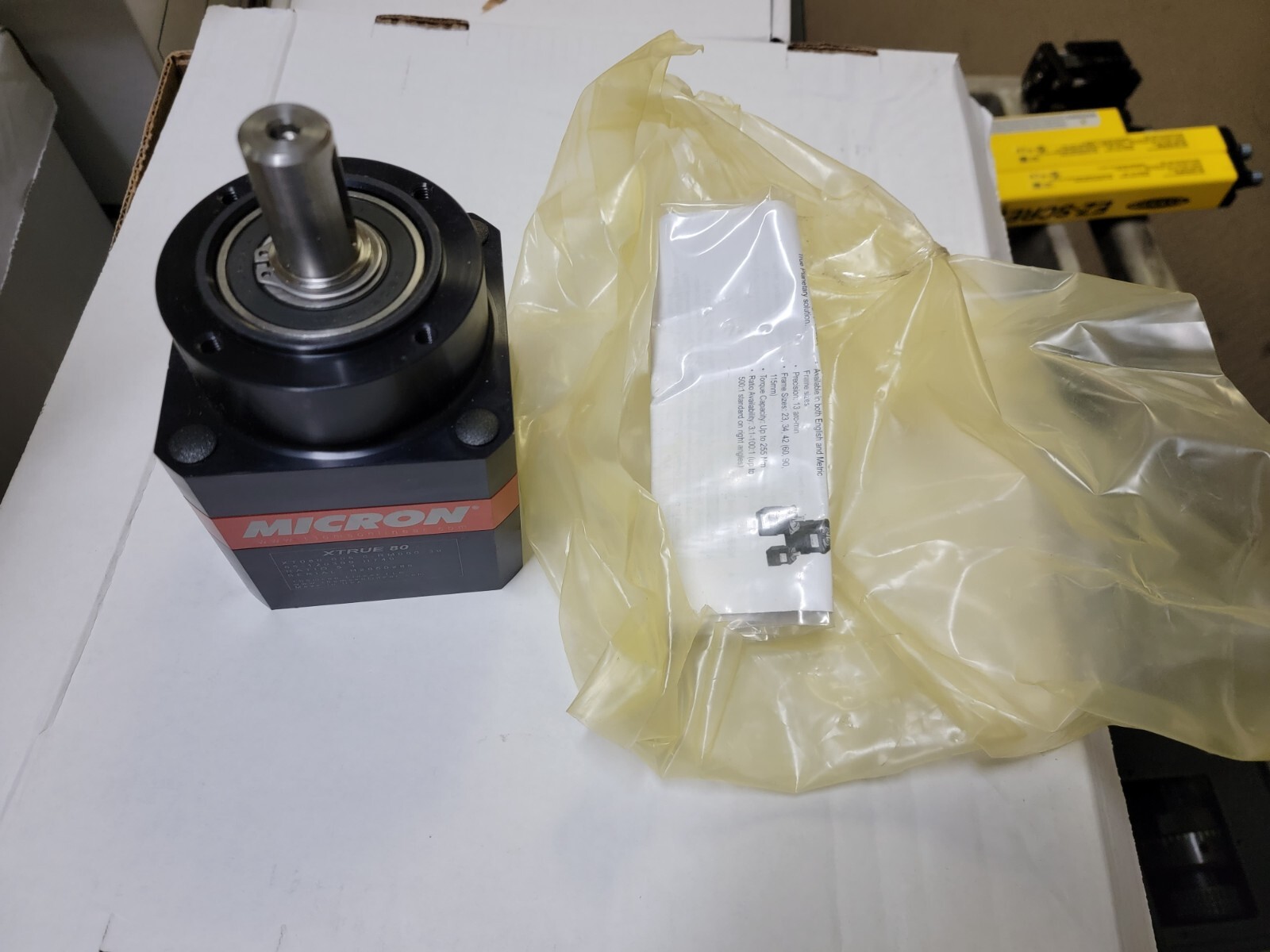 THOMSON Micron X-True 80 Gearbox XT080-005-0-RM090-39 65-120399-H749 5: ...