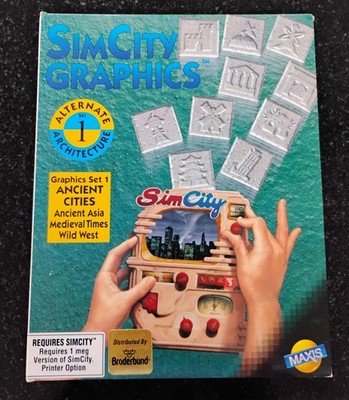 SimCity Graphics - Graphics Set 1: Ancient Cities - for the Commodore ...