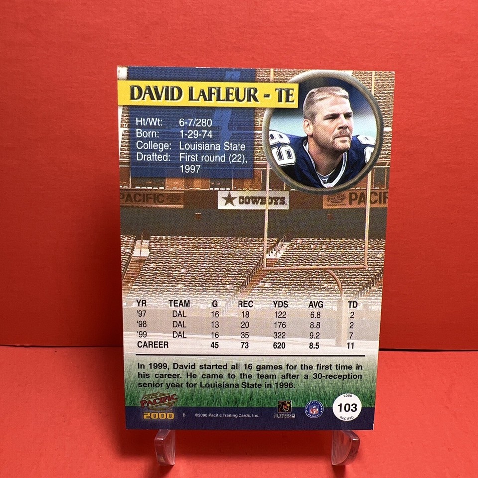 2000 Pacific David LaFleur #103 EX | eBay