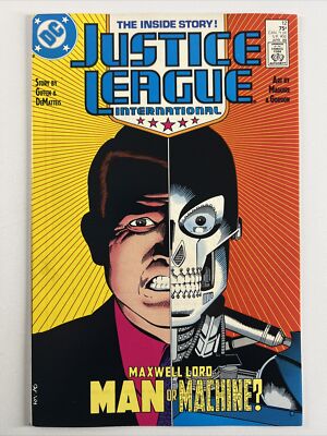 Justice League International #12 (1987) Maxwell Lord Origin | DC Comics ...
