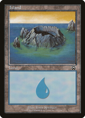 Island (335) Mercadian Masques PLD Basic Land MAGIC GATHERING CARD ...