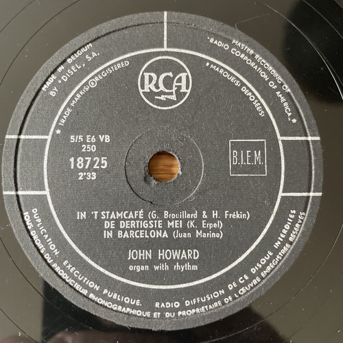 78 RPM - JOHN HOWARD - Organ with rhythm - Charel... - RCA 18725 | eBay