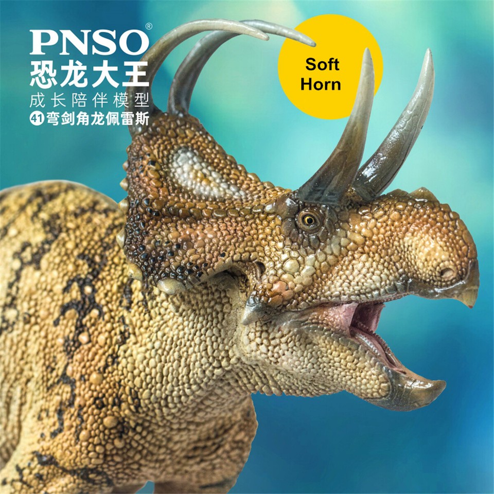 PNSO 41 Machairoceratops Model Ceratopsidae Dinosaur Animal Collection ...