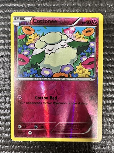Cottonee #55/98 Ancient Origins Reverse Holo Common Pokemon Card | eBay