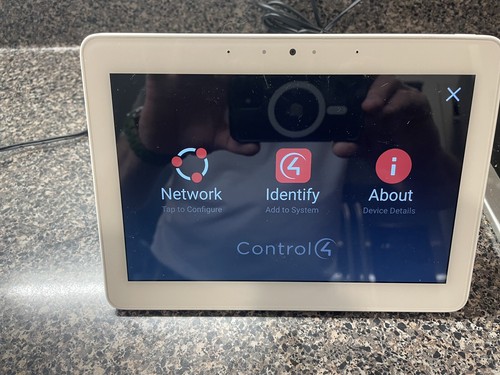 Control4 T4 Series 8" Table Top White Touch Screen C4-T4T8-WH | eBay