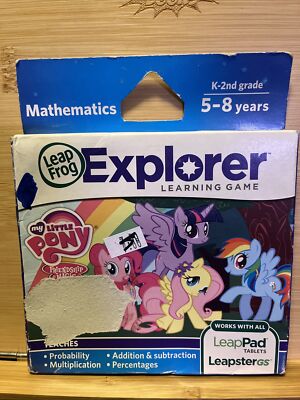 NEW Leapfrog Explorer Learning Game: My Little Pony Friendship is Magic ...