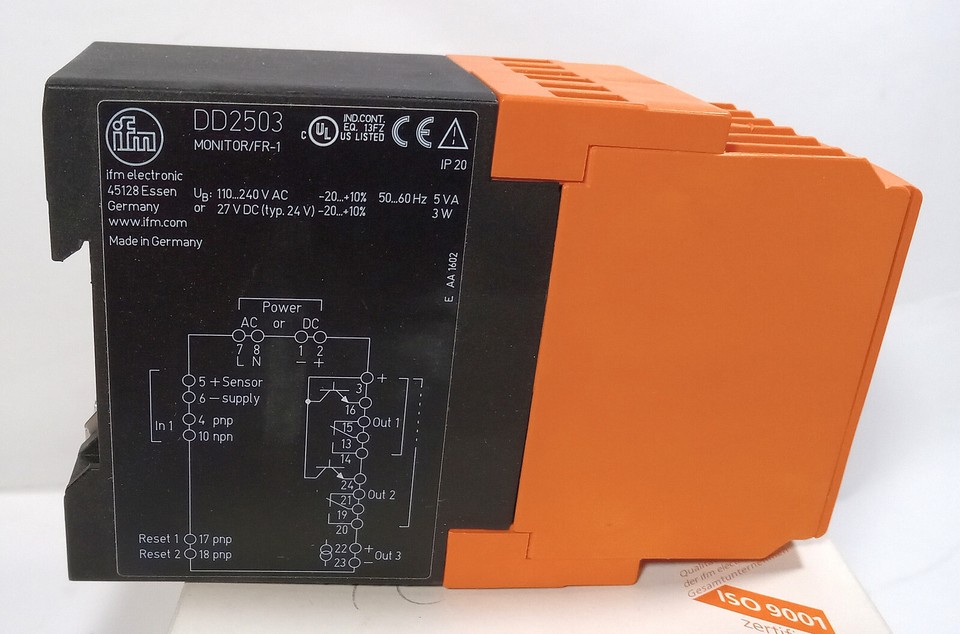 1 NEW IFM ECOMAT 200 DD2503 SPEED MONITOR NIB ***MAKE OFFER*** | eBay